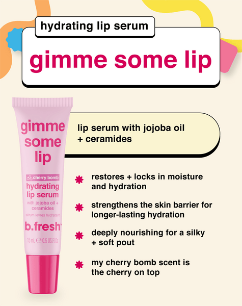 gimme some lip | hydrating lip serum | b.fresh – MineTan USA