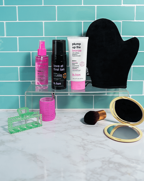 love at first tan set I tanning bundle I b.tan US – MineTan USA