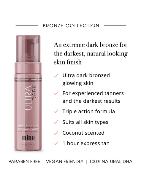 Ultra Dark Deluxe Bronze Tanning Bundle | Self Tan Kit | MineTan USA