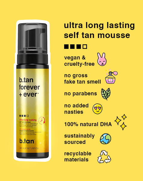 tanned AF® & b.tan forever + ever self tan bundle | b.tan USA – MineTan USA